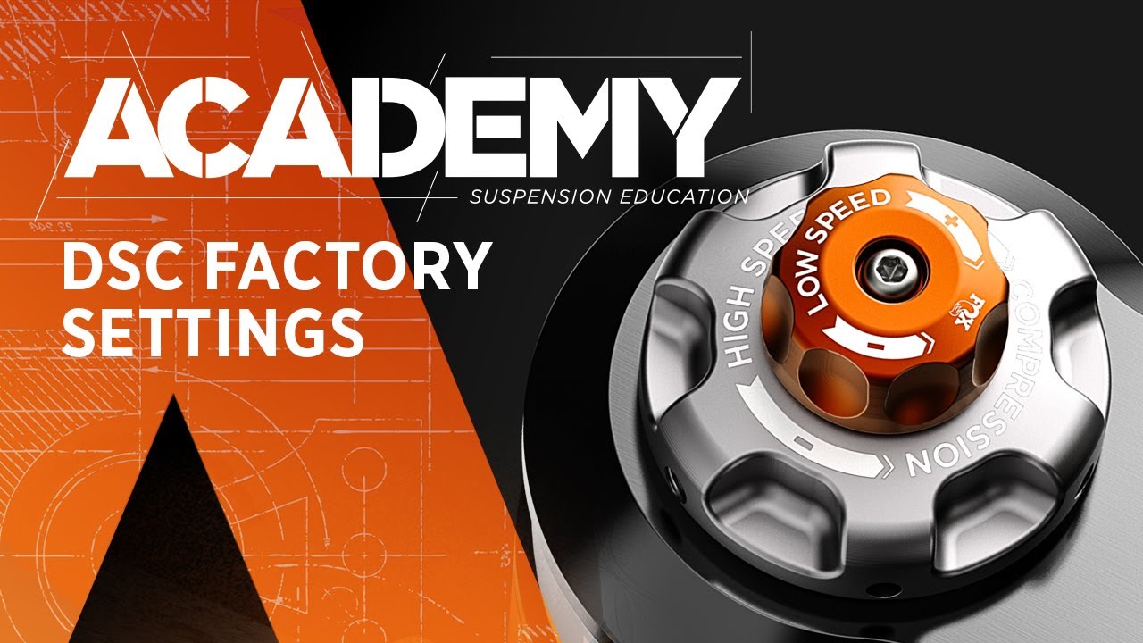 FOX Academy: How To Adjust DSC to Factory Settings – FOX Canada