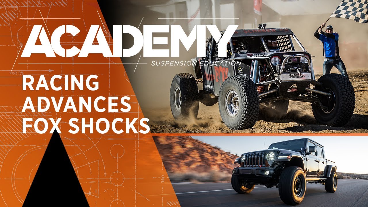 FOX Academy: How Racing Advances Off-Road Shocks – RideFOX CA